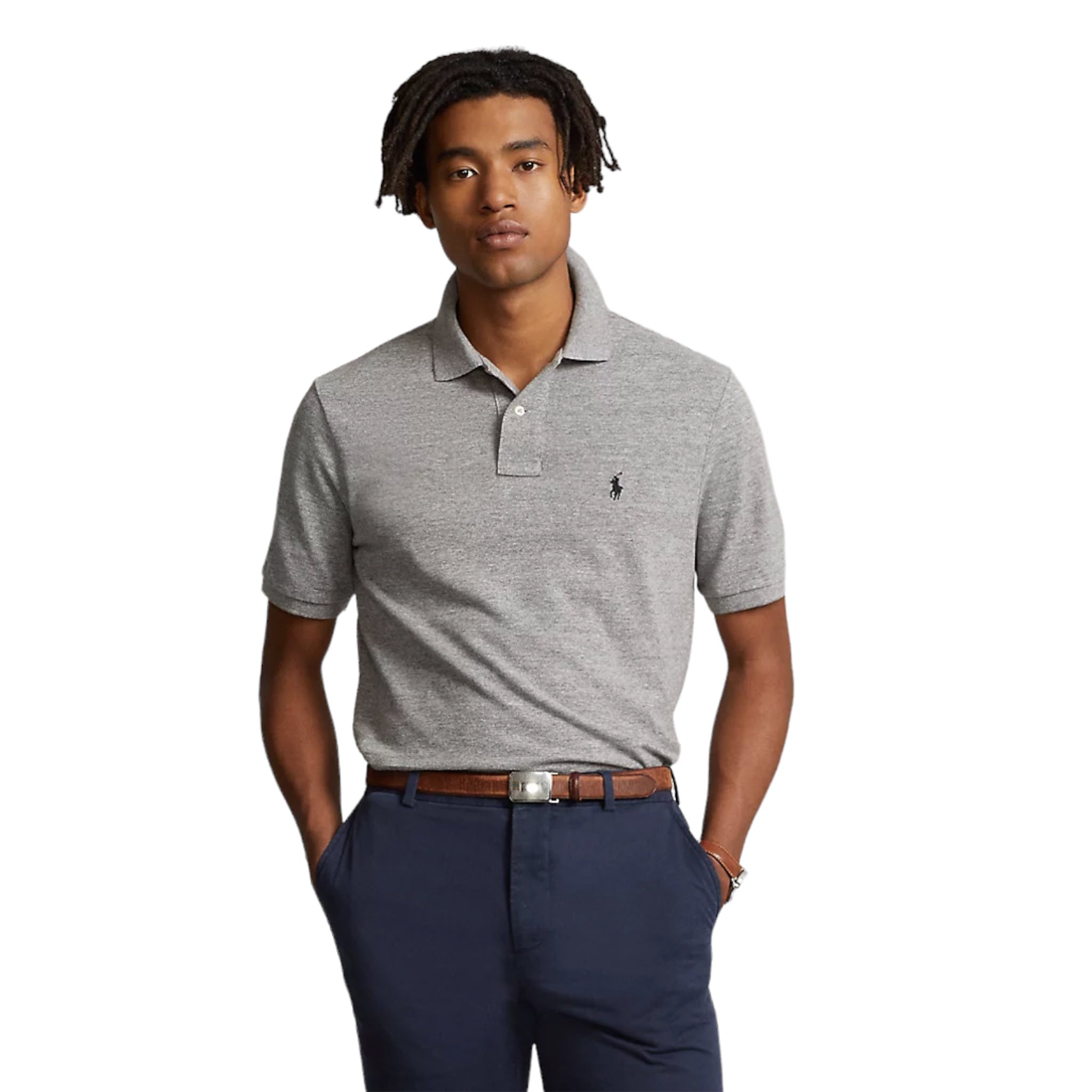 Polo Ralph Lauren Iconic Small Pony Polo Grey– MOOY